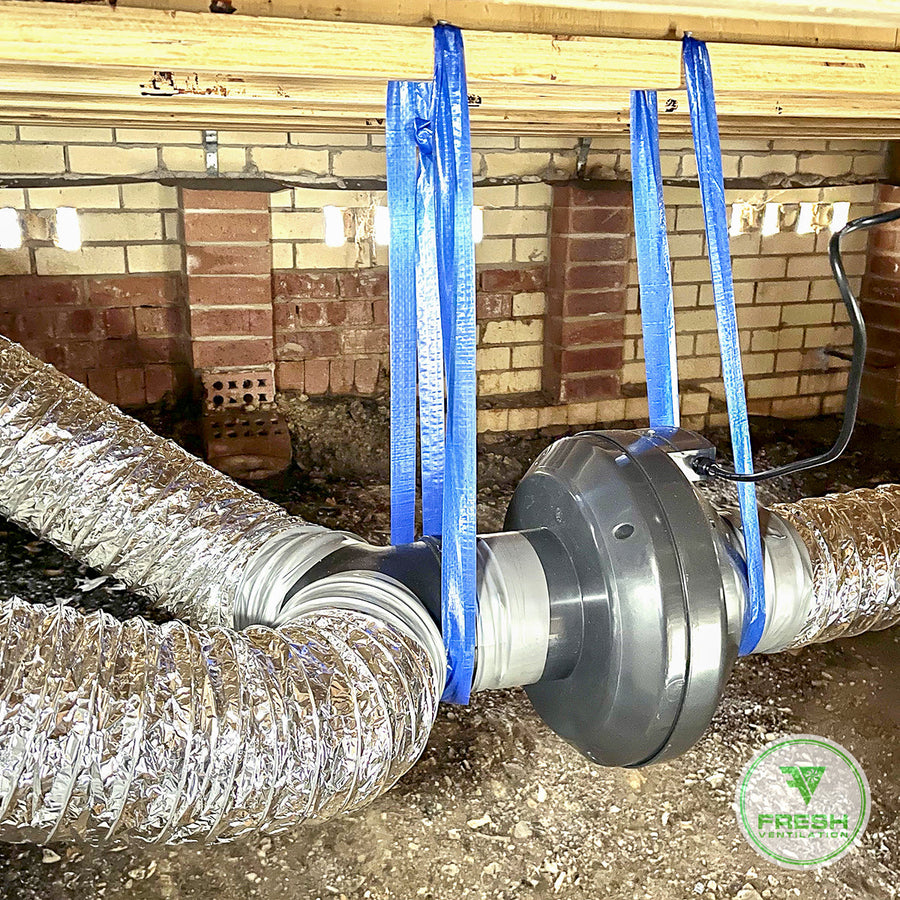 DIY Subfloor Ventilation Kits & Products | AC & EC Underfloor Fans ...