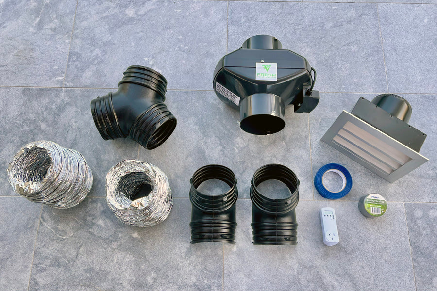 AC Subfloor Ventilation Kits | 1, 2 & 3 Fan DIY Systems Australia ...