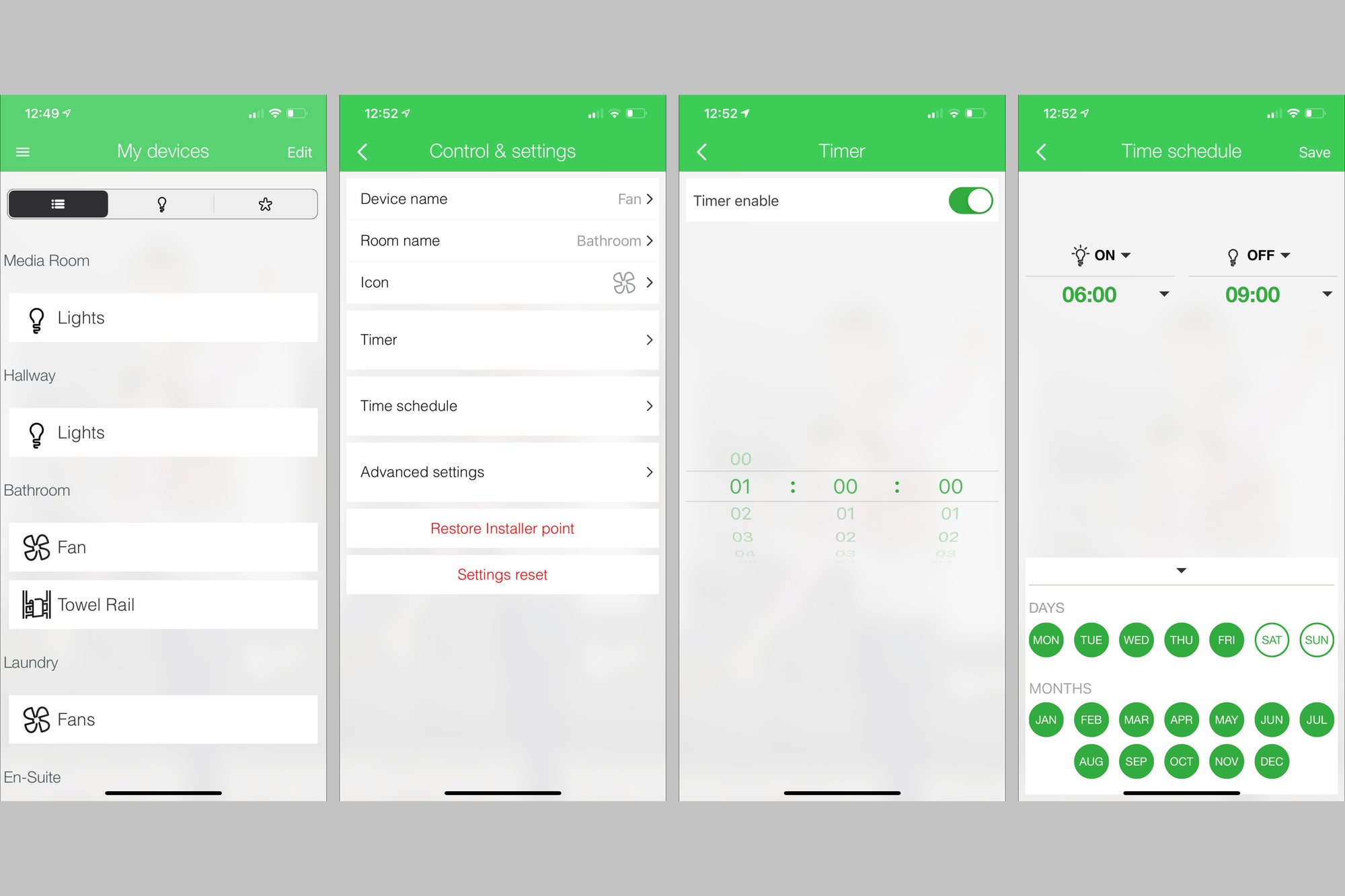 Bluetooth Smart Timers