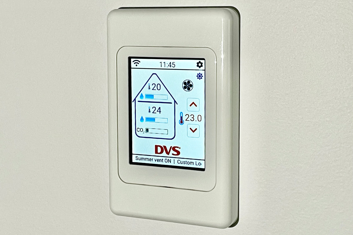 DVS EC Premium Connect Positive Pressure Home Ventilation Systems (Ins