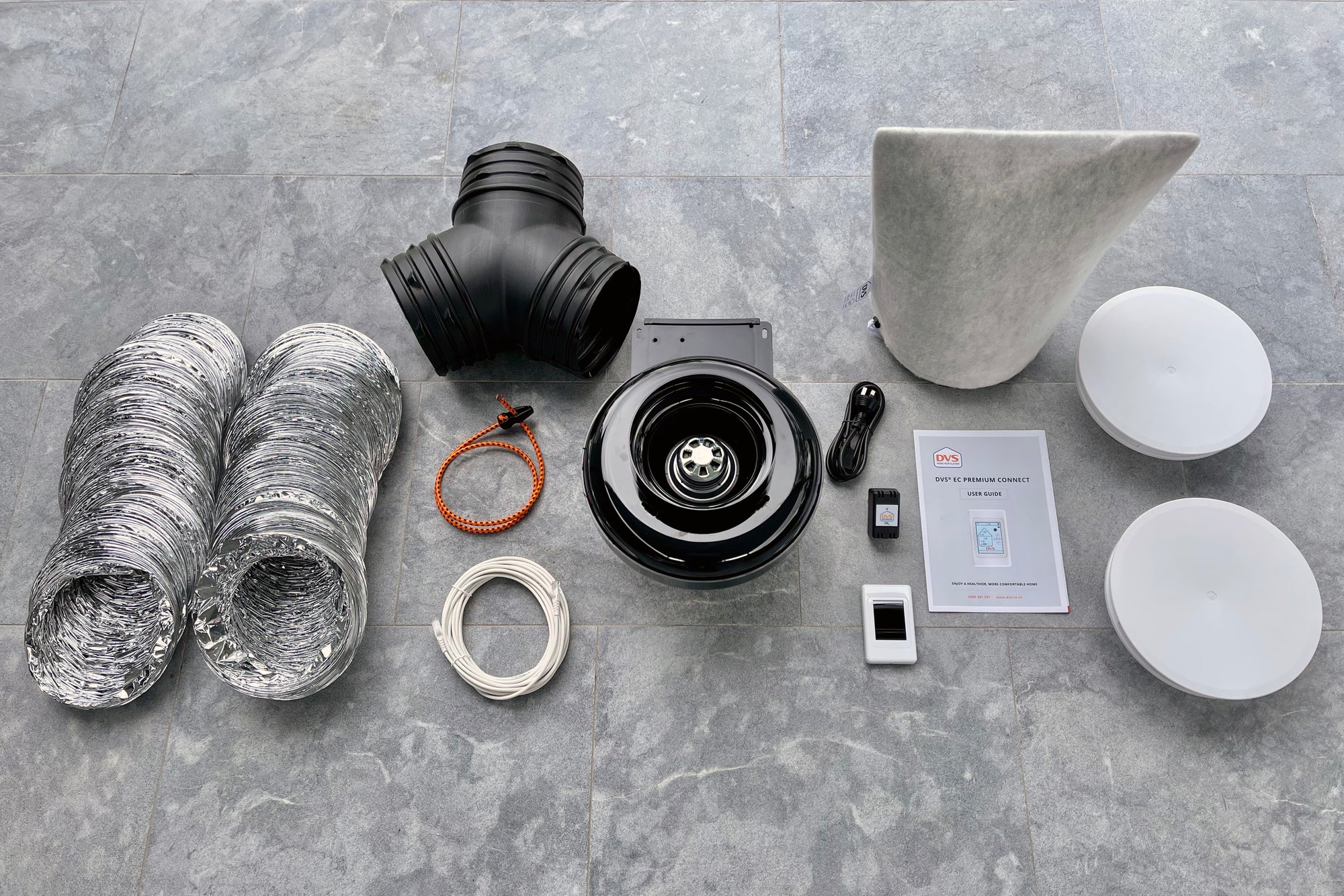 DVS EC Premium Connect Positive Pressure Home Ventilation Systems (Ins