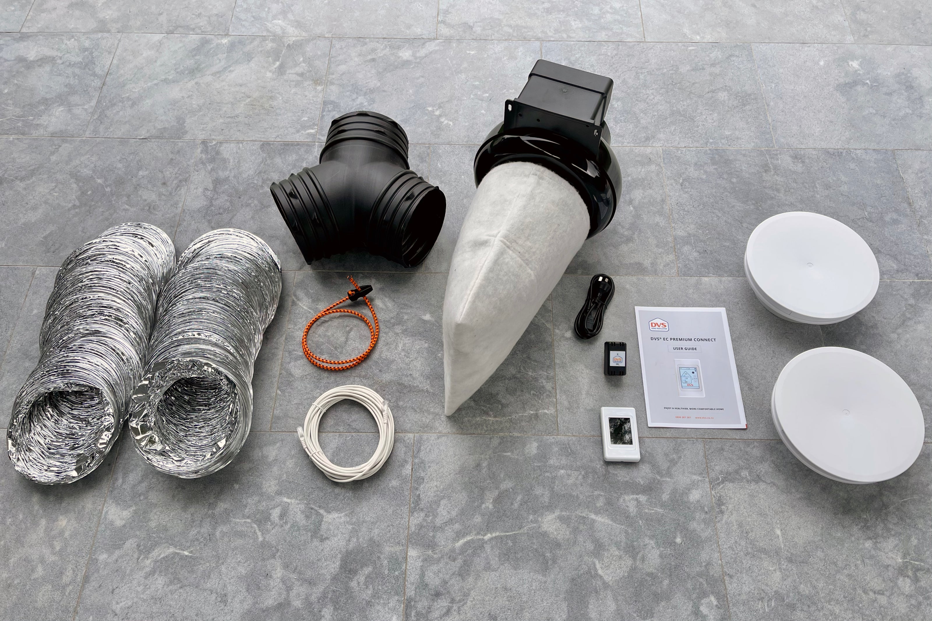 DVS EC Premium Connect Positive Pressure Home Ventilation Systems (Ins