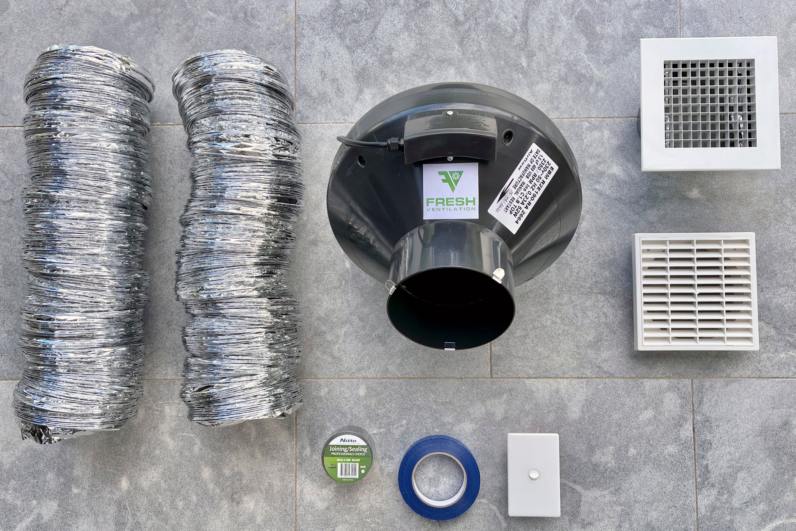 Permanent Extraction Ventilation (PEV) Kits (AC and EC Motors)